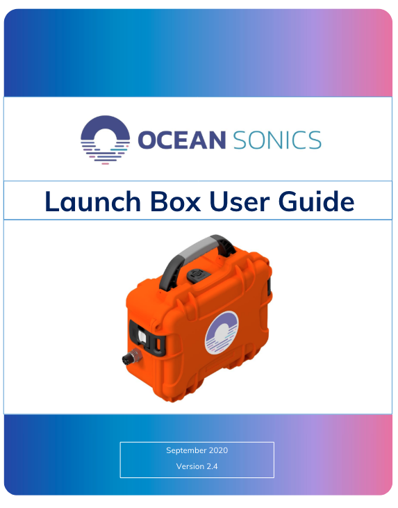 Launch Box - Ocean Sonics
