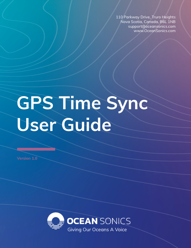 GPS Time Synchronization - Ocean Sonics - World leaders in underwater ...