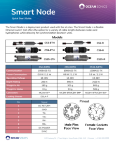 Smart Node - Ocean Sonics - World leaders in underwater listening