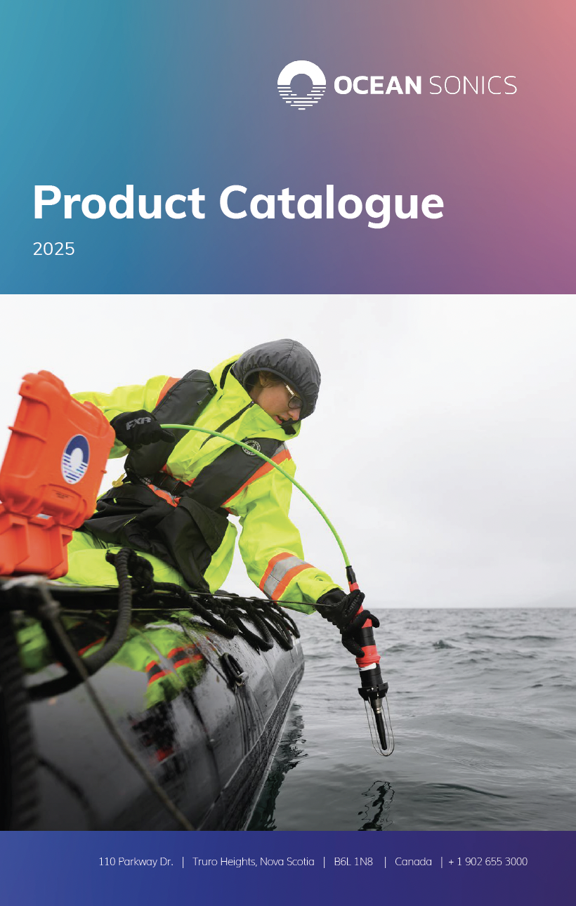 2025 Ocean Sonics Product Catalogue - Ocean Sonics - World leaders in ...